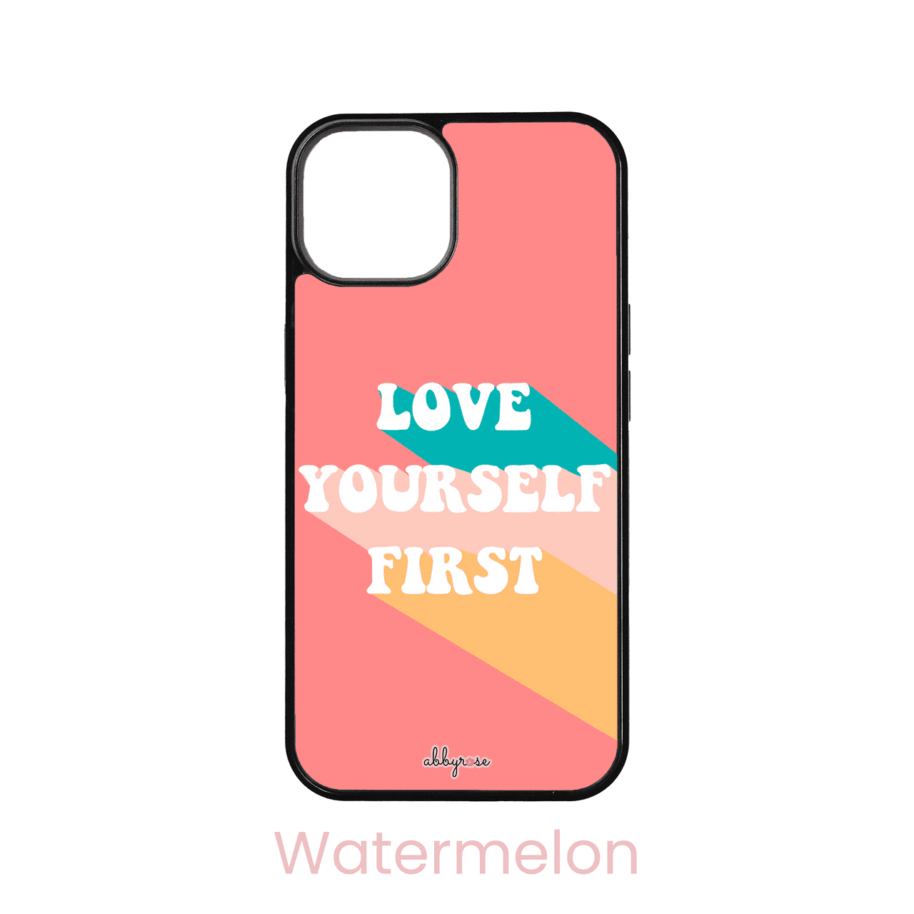 abbyrose Love Yourself First iPhone Case for iPhone 14 - Walmart.com