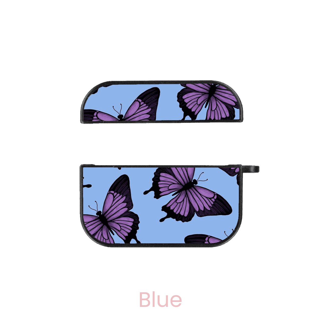 abbyrose Purple Butterflies AirPod Case - Walmart.com