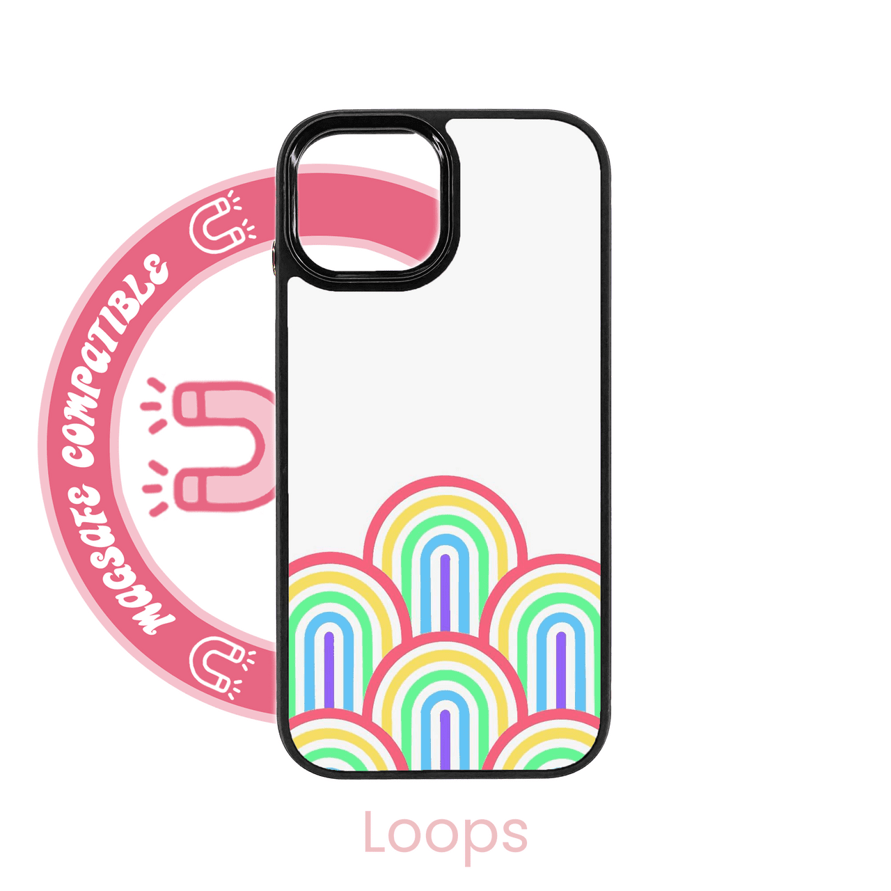 abbyrose Rainbow Flow MagSafe iPhone Case for iPhone 14 - Walmart.com