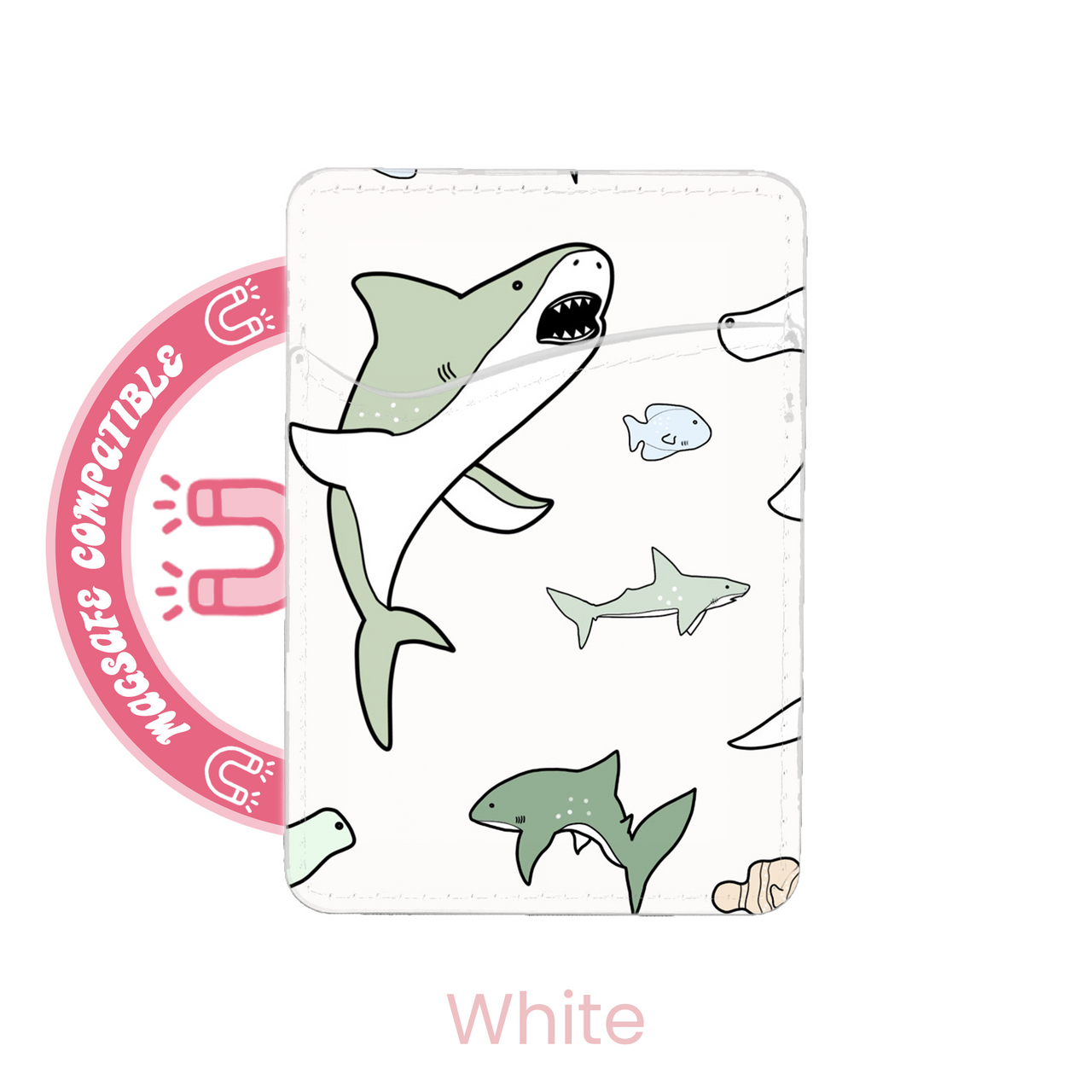 abbyrose Sharks & Minnows MagSafe Rose Pocket - Walmart.com