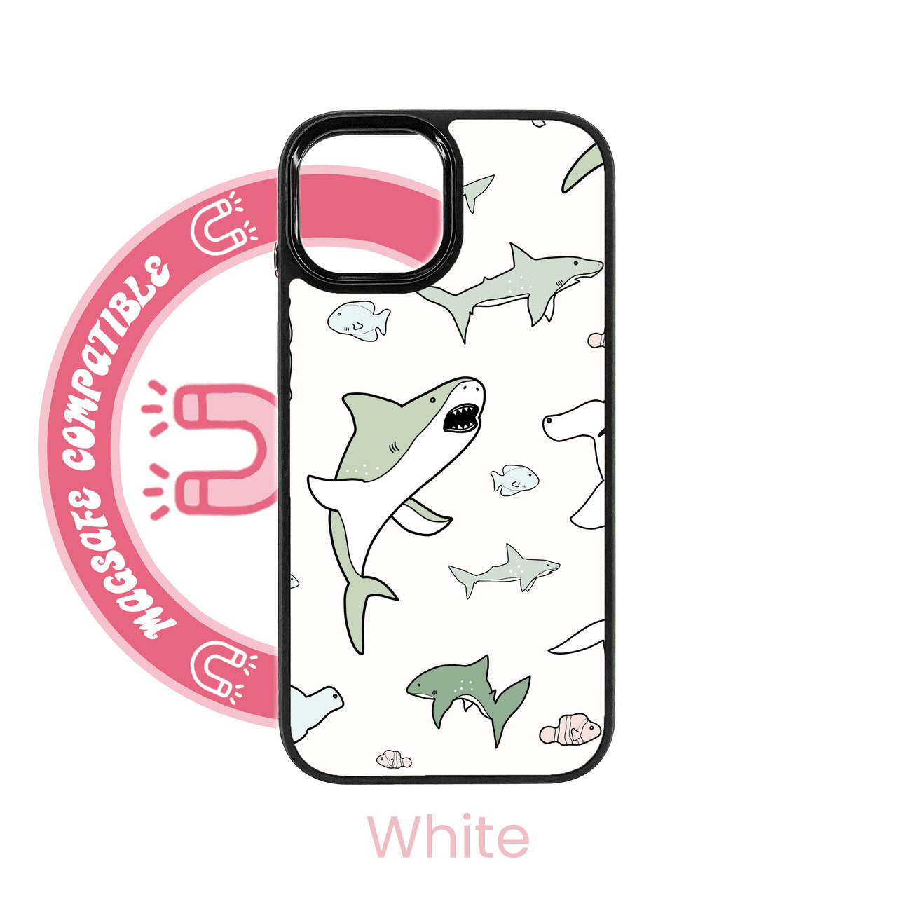 abbyrose Sharks & Minnows MagSafe iPhone Case for iPhone 13 - Walmart.com