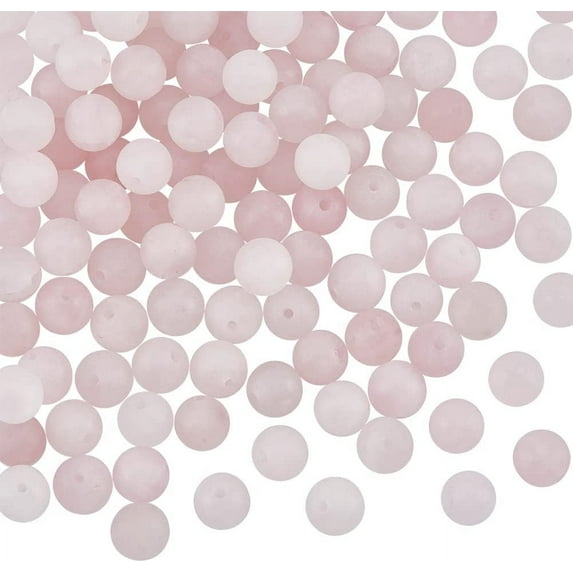 about 90Pcs 6mm Natural Rose Quartz Beads Natural Pink Bead Strands ...