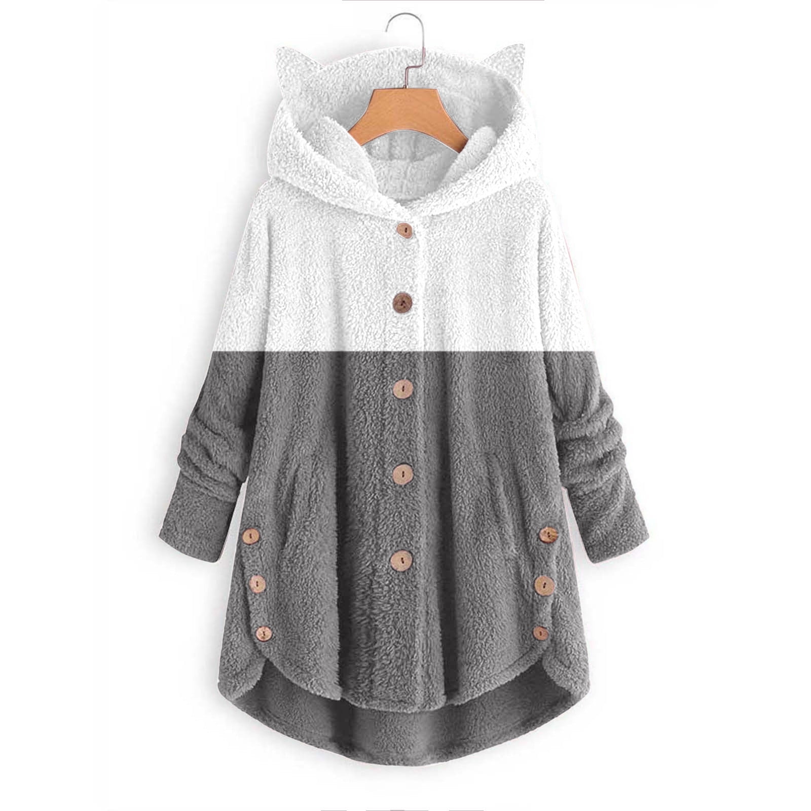 abrigos invierno mujer, Winter Clothing for Women, Womens Button Down ...