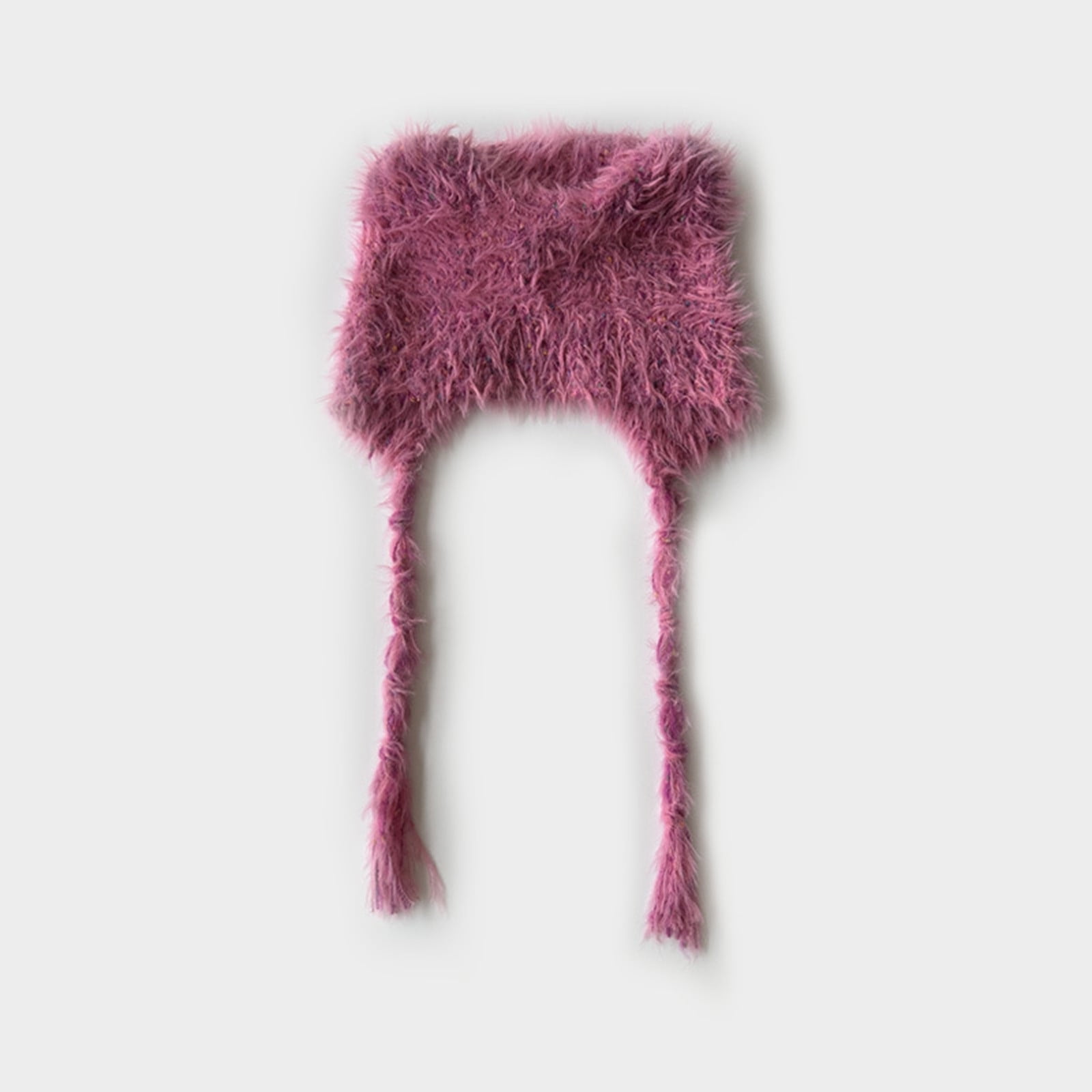 absanyy Plush Hat for Women Warm Soft Winter Hats,Dopamine Colored ...