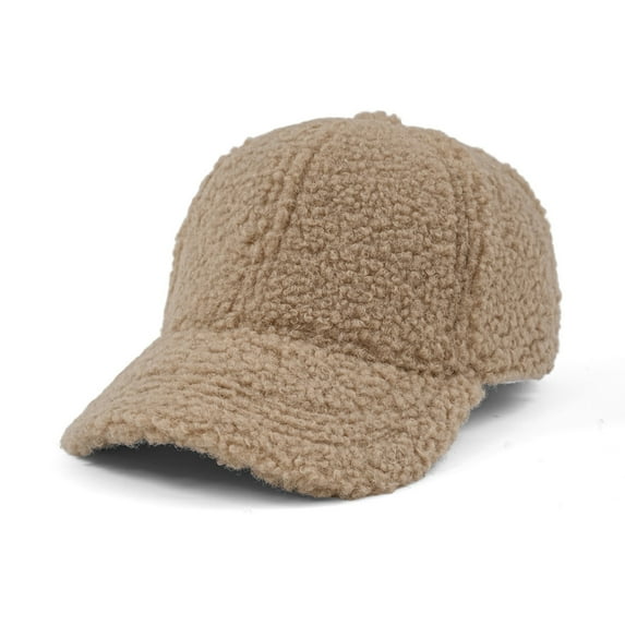 absanyy Unisex Khaki Woolen Baseball Cap - High-Quality Heat Retention ...