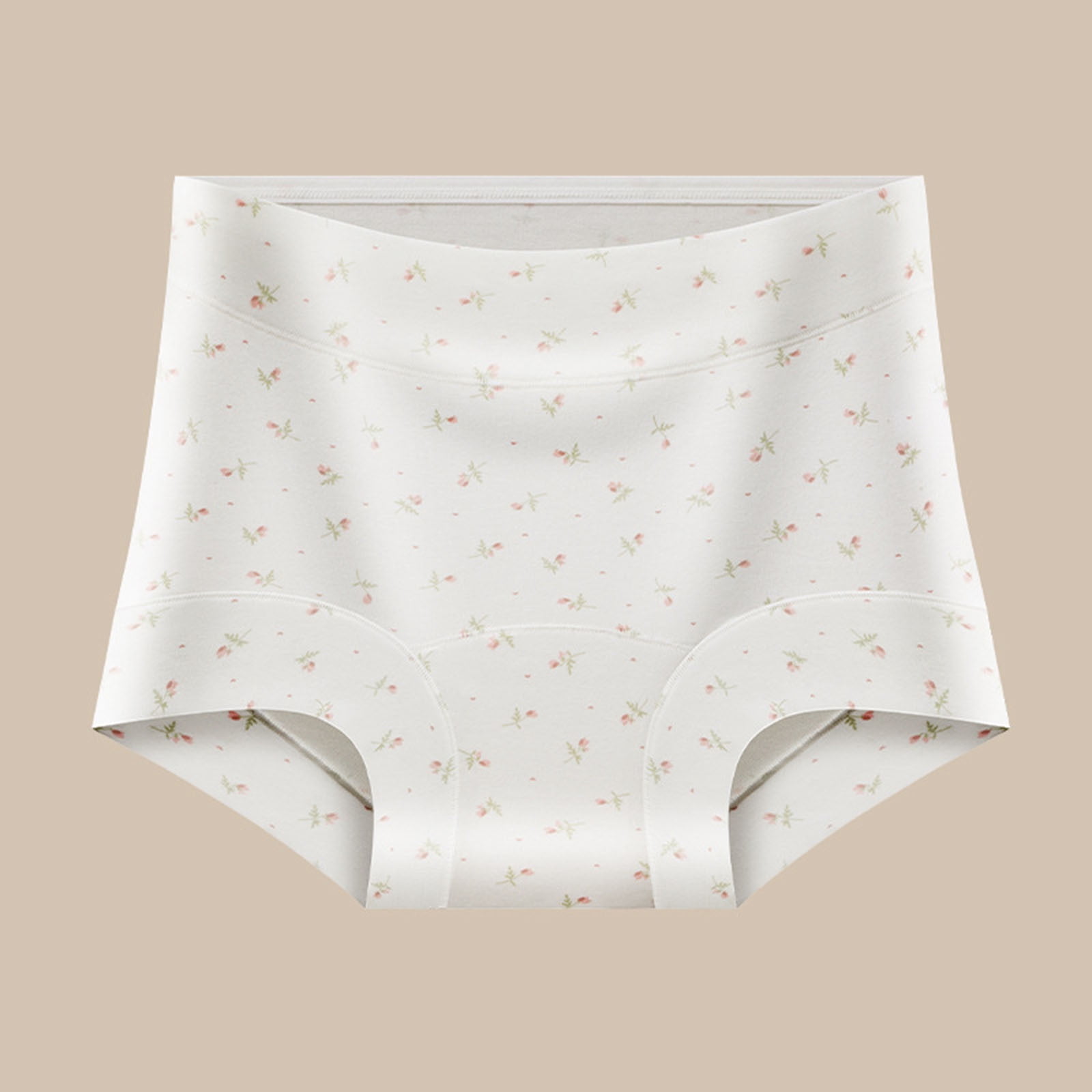 absanyy Womens High Waisted Cotton Underwear 100% Soft Cotton Full ...