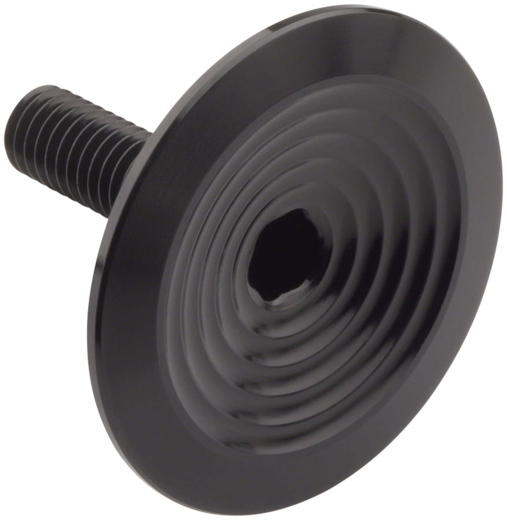 absoluteBLACK Integrated Headset Top Cap and Bolt - Black - Walmart.com
