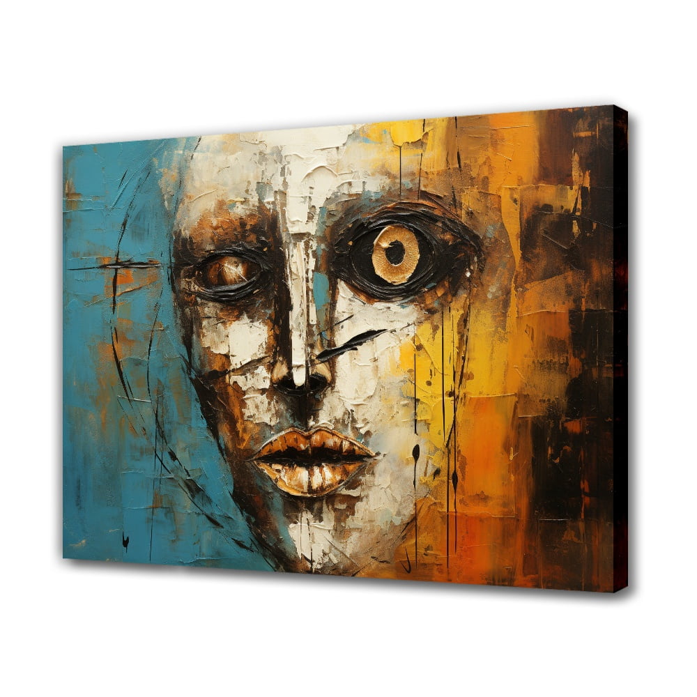 abstract artwork portrait Poster Decorative Painting Canvas Wall Art ...