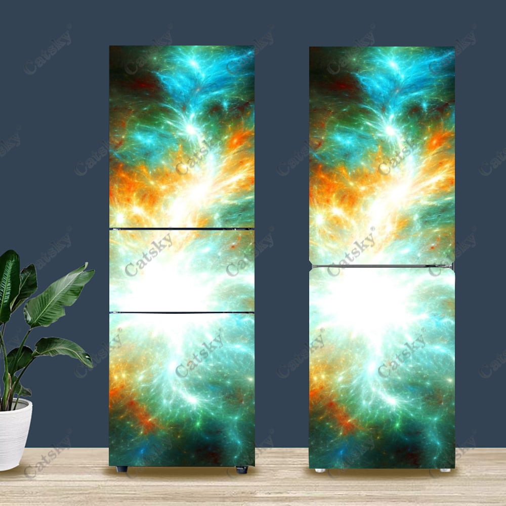 abstract explosion Refrigerator Stickers Home Decor Kitchen Murals DIY ...