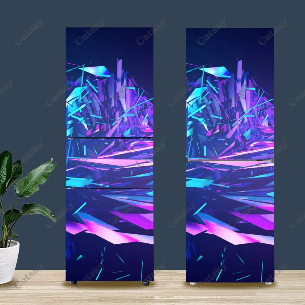 abstract explosion Refrigerator Stickers Home Decor Kitchen Murals DIY ...