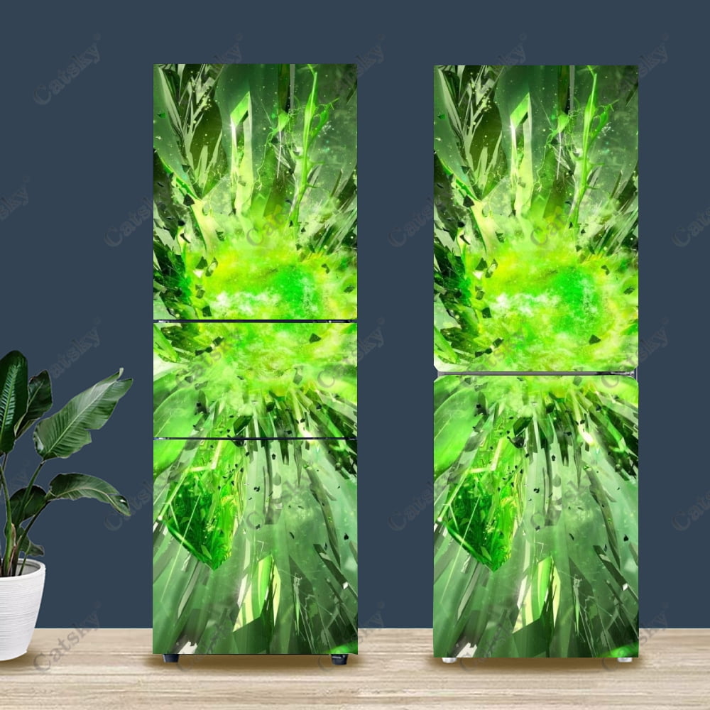 abstract explosion Refrigerator Stickers Home Decor Kitchen Murals DIY ...