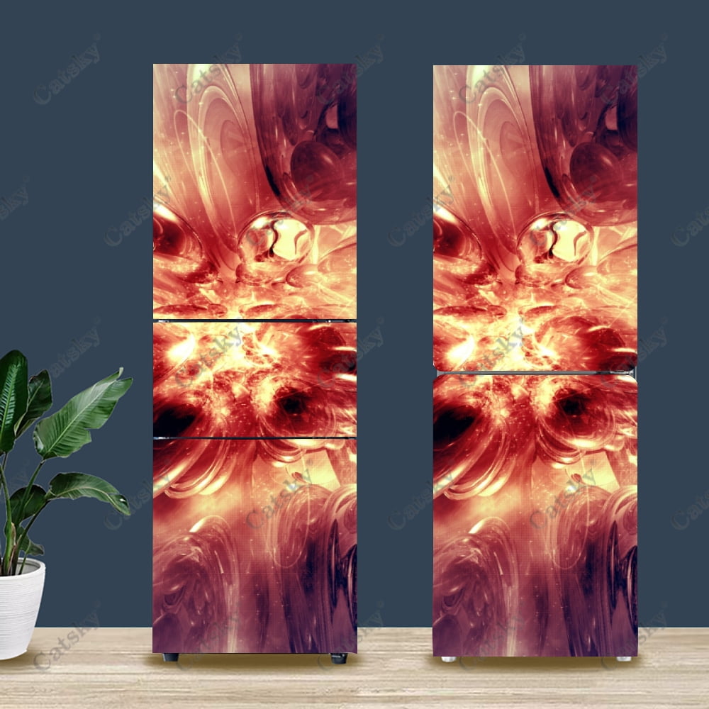 abstract explosion Refrigerator Stickers Home r Kitchen Murals DIY Wall ...