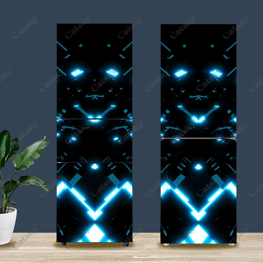 abstract wallpaper Refrigerator Stickers Home r Kitchen Murals DIY Wall ...