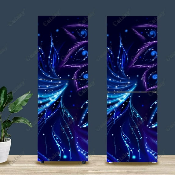 abstract wallpaper Refrigerator Stickers Home r Kitchen Murals DIY Wall ...