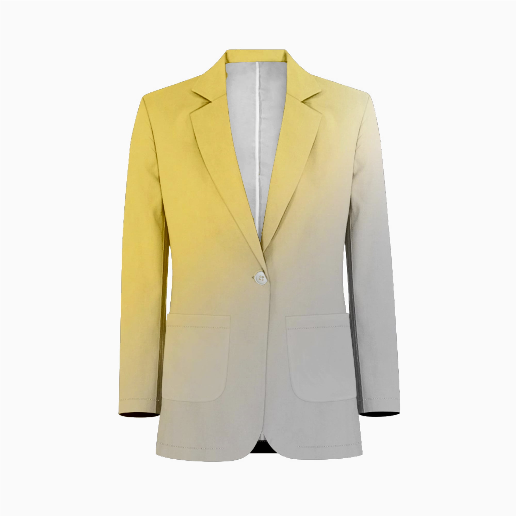 abstract yellow gray gradient Mens Suits Shawl Collar Slim Fit Suit ...