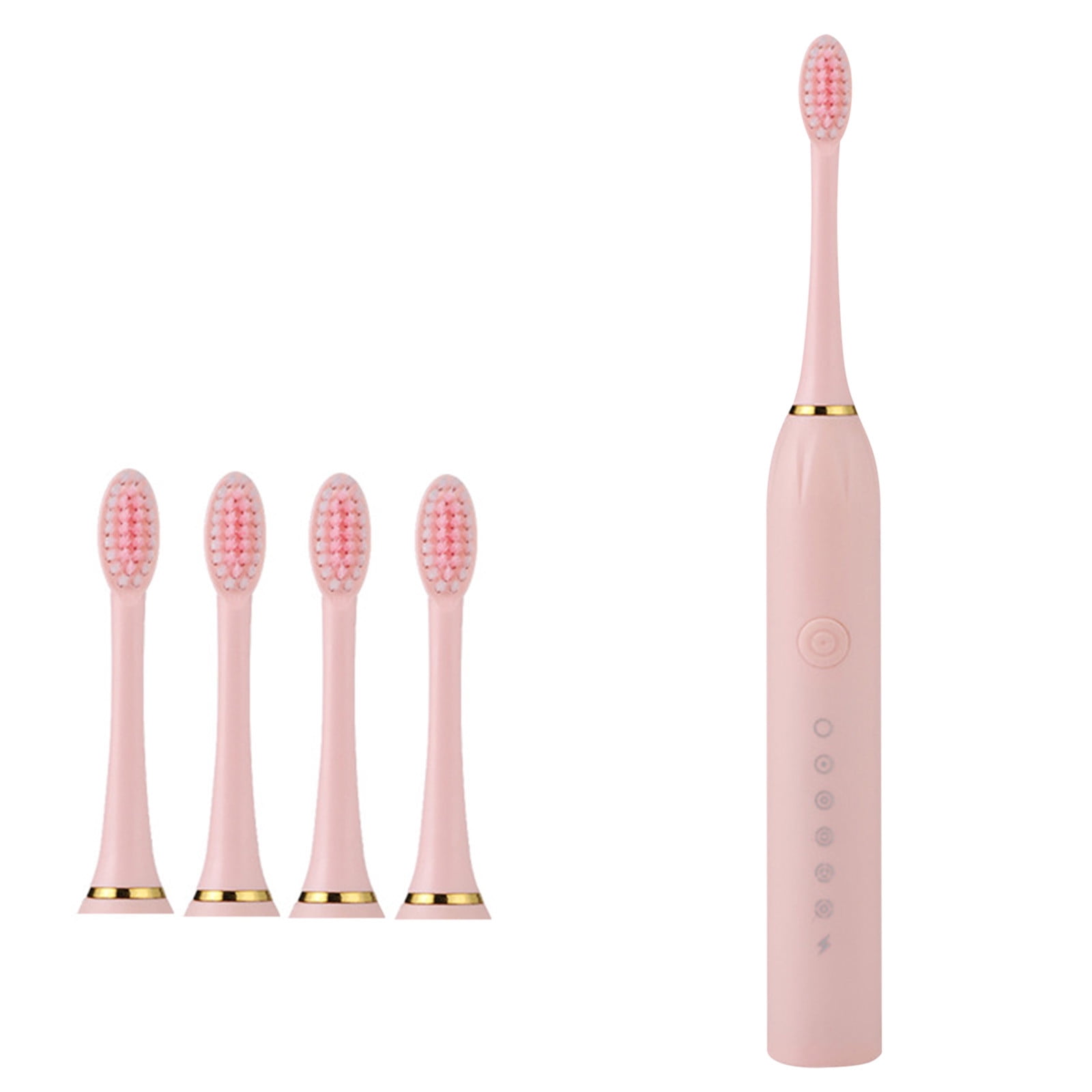absuyy Electric Toothbrushes with 4 Replacement Brush Heads ...