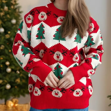 Jollidays x Glitter and Lazers Women's Claus a Scene Sweater, Sizes S ...