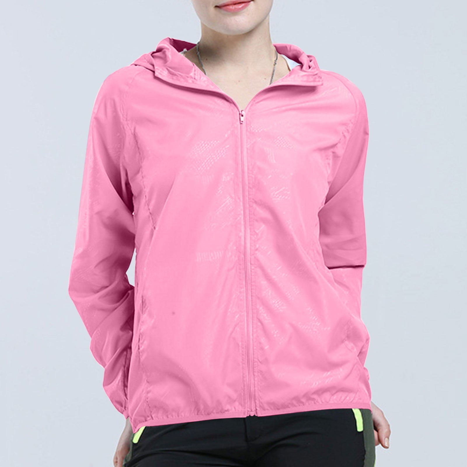 absuyy Windbreaker Jacket for Women Windproof Quick Dry Bicycle Sports ...
