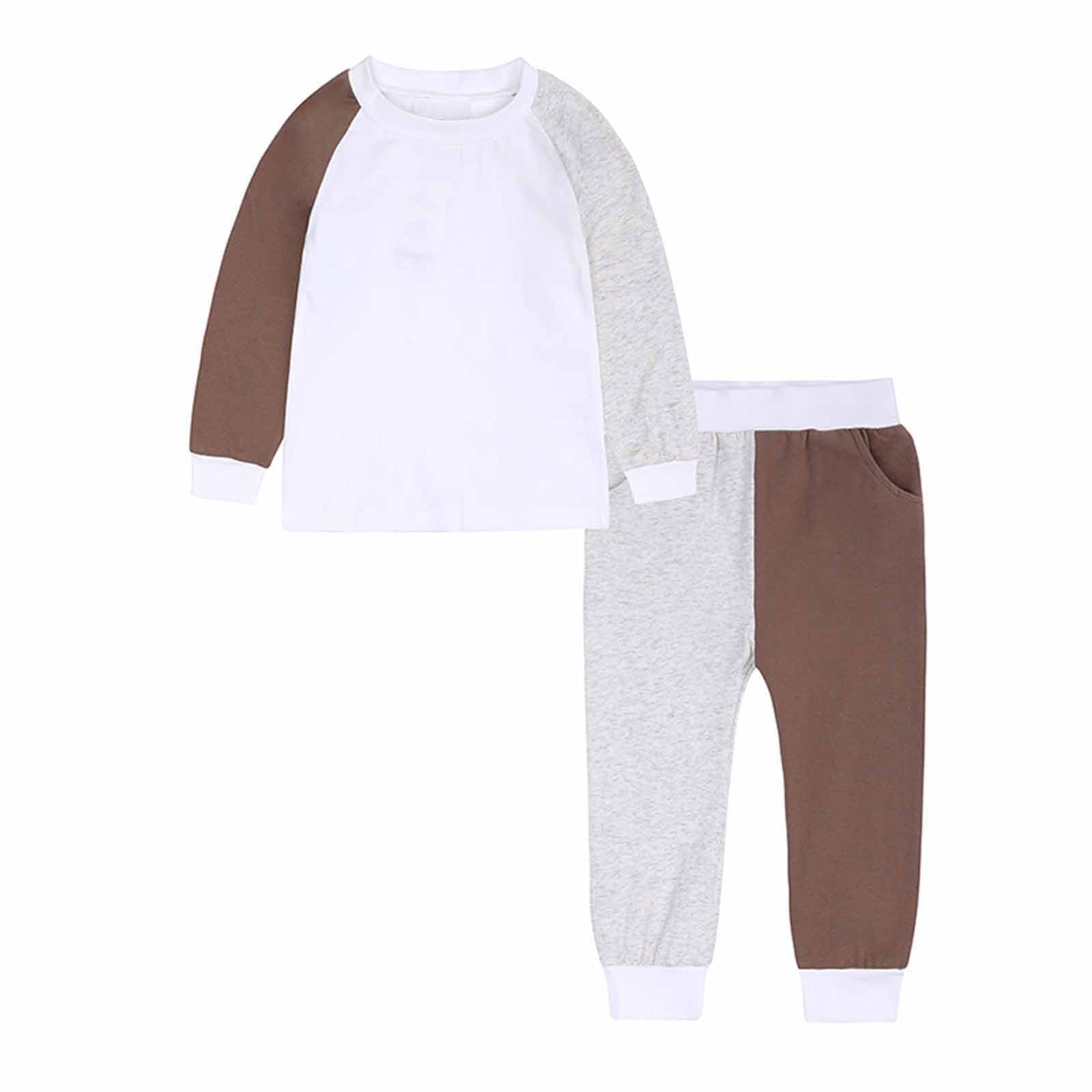 abtuhar Toddler Boy Pajamas,Infant Toddler Kids Junior Soft Pajamas ...