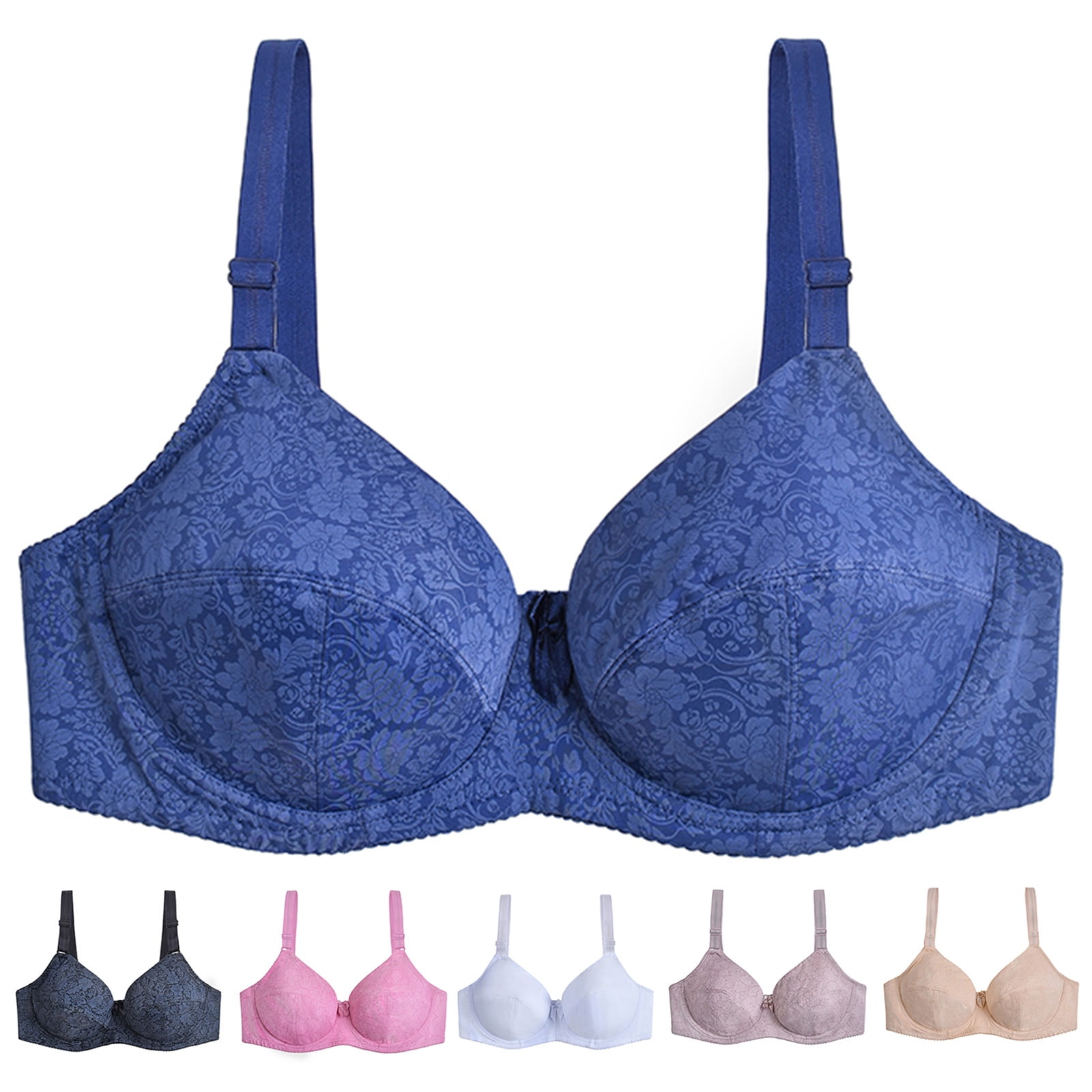 abtuhar Womens Bras,Bras for Women,Sexy Plus Size Seamless Push Up Lace ...