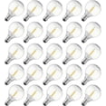 abulber, G40 LED Replacement Bulbs, 25 Pack, Waterproof Outdoor ...