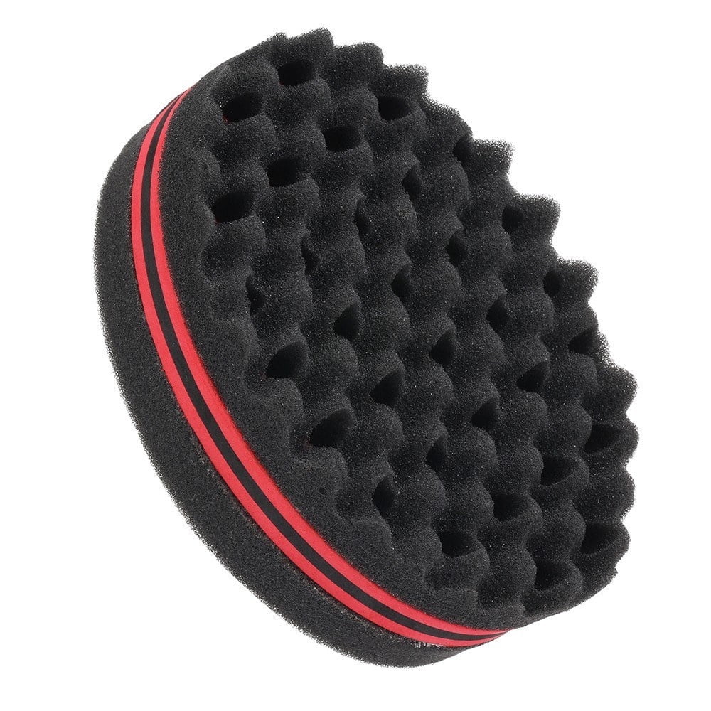 ACDANC Black Hair Sponge,Versatile Styling Double-Sided Design Hair ...