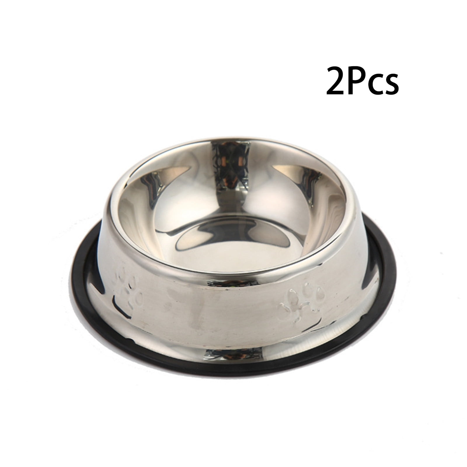 acdanc 2Pcs Dog Bowls,Durable Dog Food Bowl with Smooth Edges,Easy ...