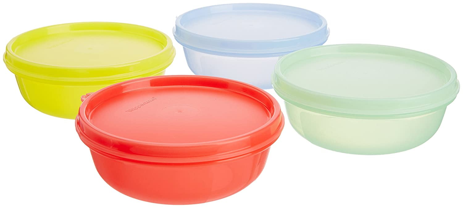 acdanc Kitchen Housewares, 4-Piece Buddy Bowl Set, 300ml, Eating Safe ...