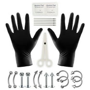 7-Piece Belly Button Piercing Starter Kit - Walmart.com