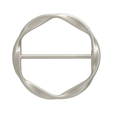 Frcolor Scarf Clip Shirt Ring Buckle T Clips Plastic Neckerchief Tee ...