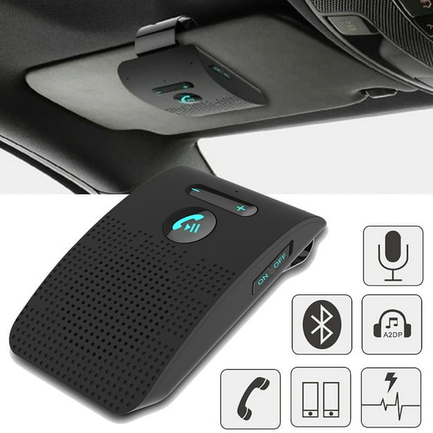 acdanc Bluetooth Car Adapter, 2-in-1 Hands-free Call Receiver ...