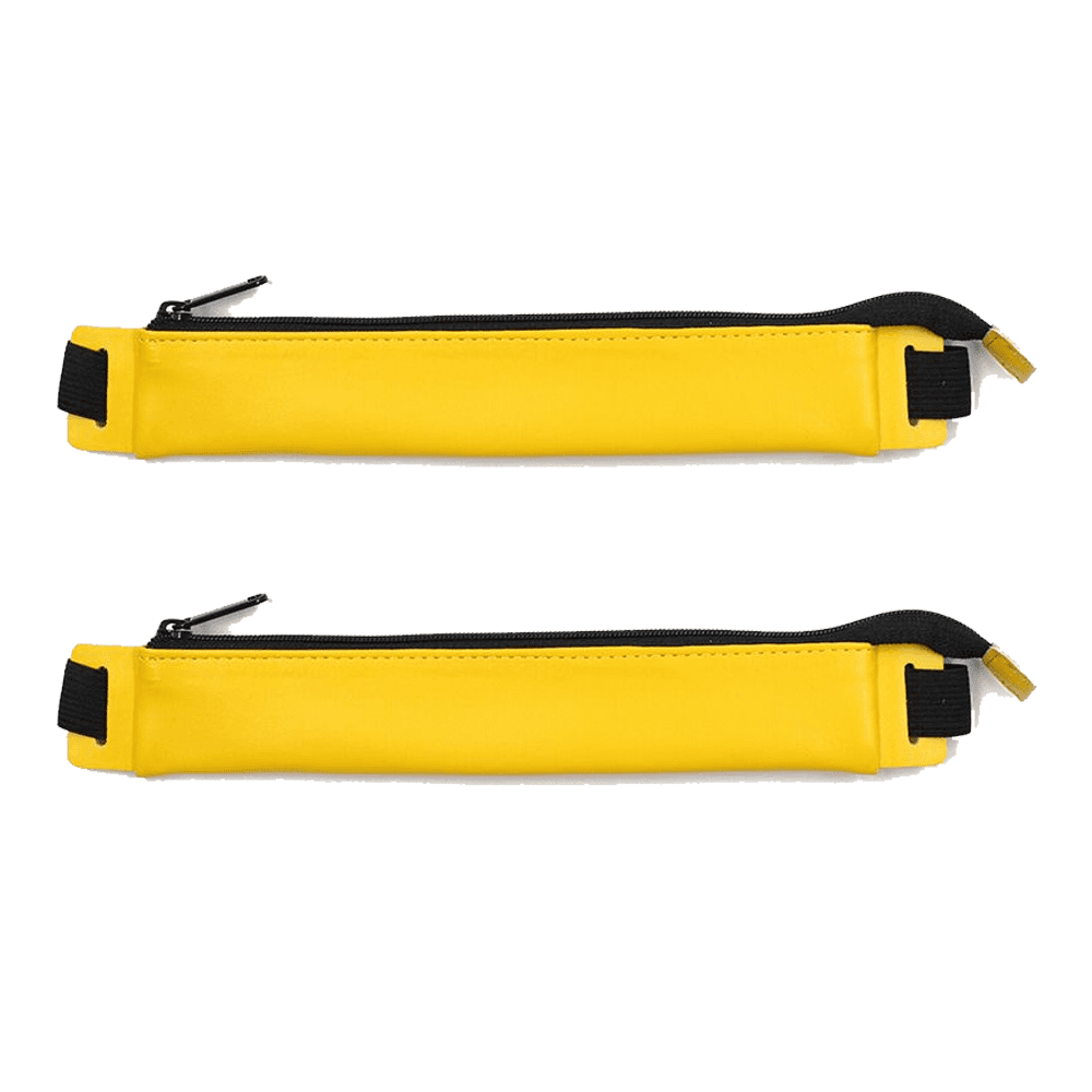 acdanc Pencil Case (2 Pack), PU Leather Pen Pencil Pouch Holder ...