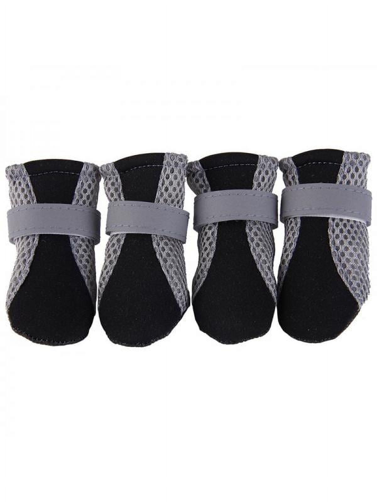 acdanc Waterproof Dog Boots Paw Protectors Dog Shoes Adjustable Strap ...