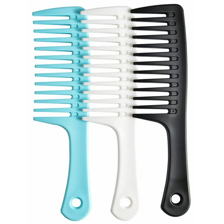 Wide Tooth Comb and Large Hair Detangling Comb Durable Hair Brush for Best Styling and Professional Hair Care Suitable for Curly Hair Long Hair Wet Hair in all Types Walmart
