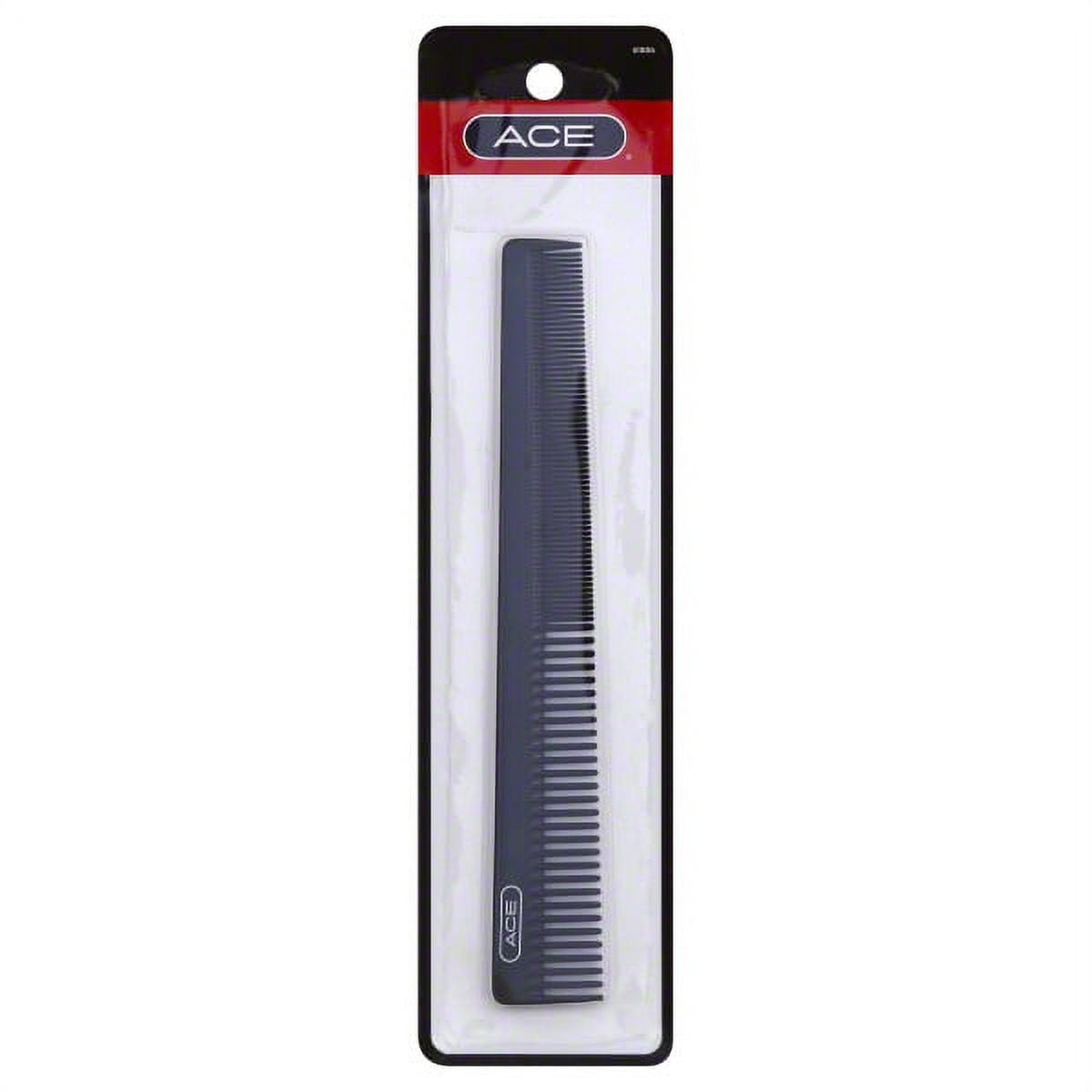 Ace 7" Durable Hard Plastic Barber Comb for Styling Short Hair ...
