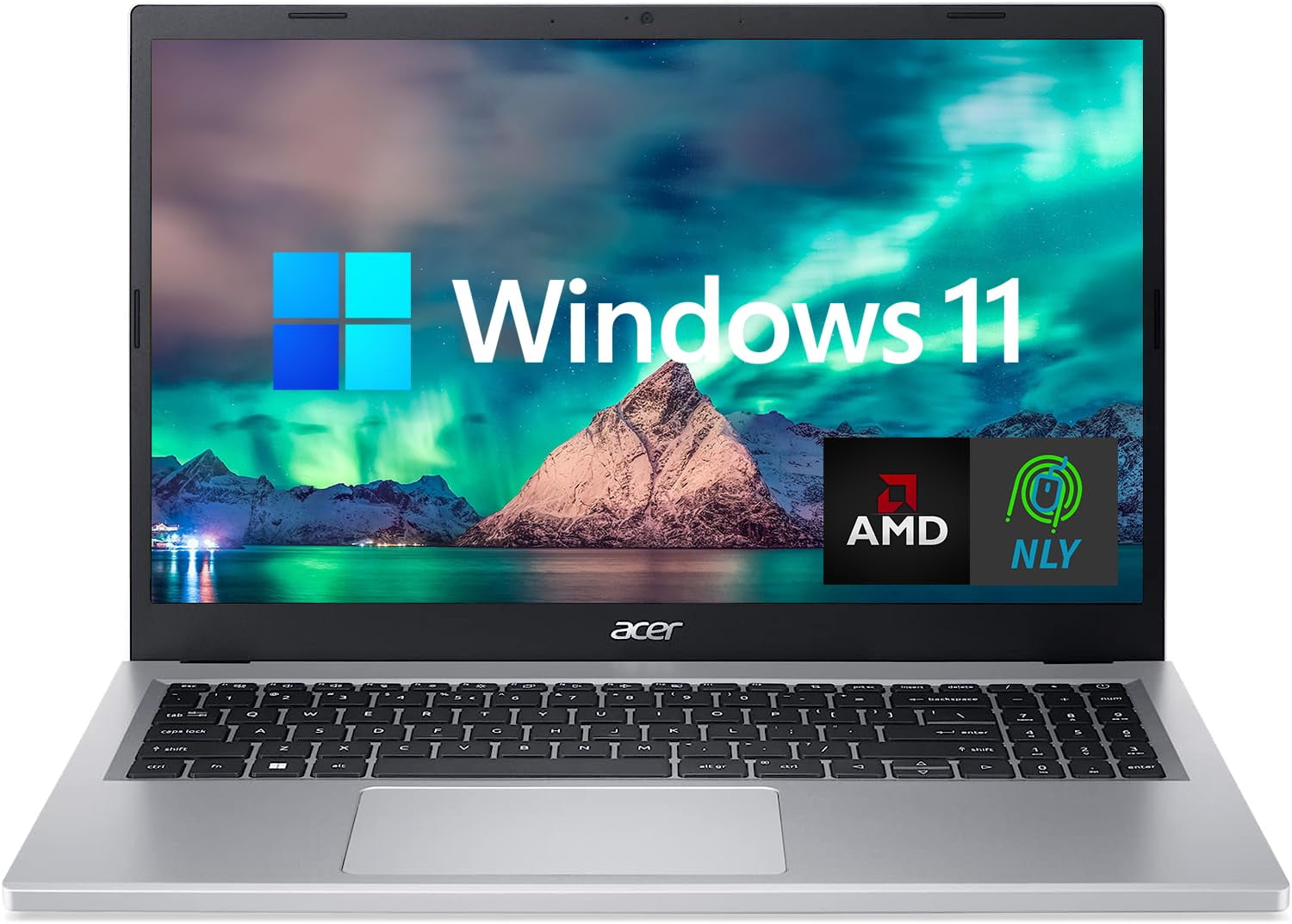 acer 15.6" Aspire 3 Slim Laptop, Full HD IPS Display, AMD Ryzen 3 7320U ...