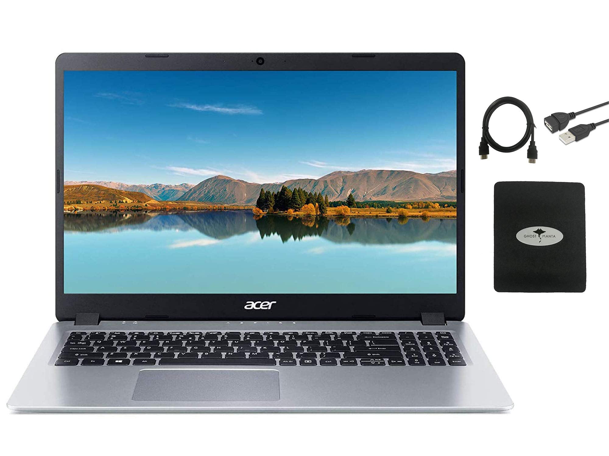 acer 2021 Aspire 5 Slim Laptop 15.6 FHD IPS Display, AMD Ryzen 3 3200u ...