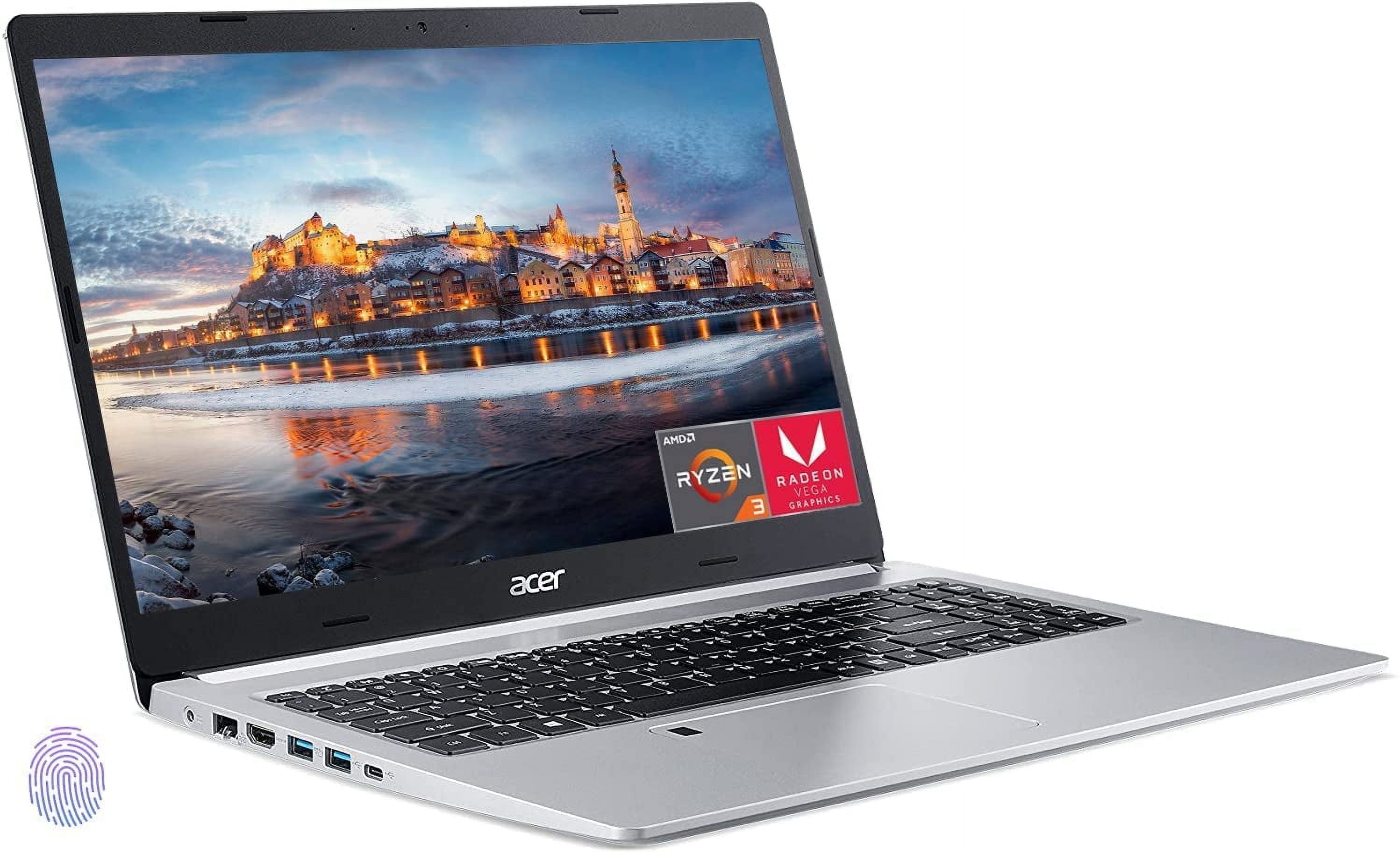 Acer 2022 Aspire 5 15.6" FHD IPS Slim Laptop, AMD Ryzen 3 3350U(Up to 3 ...