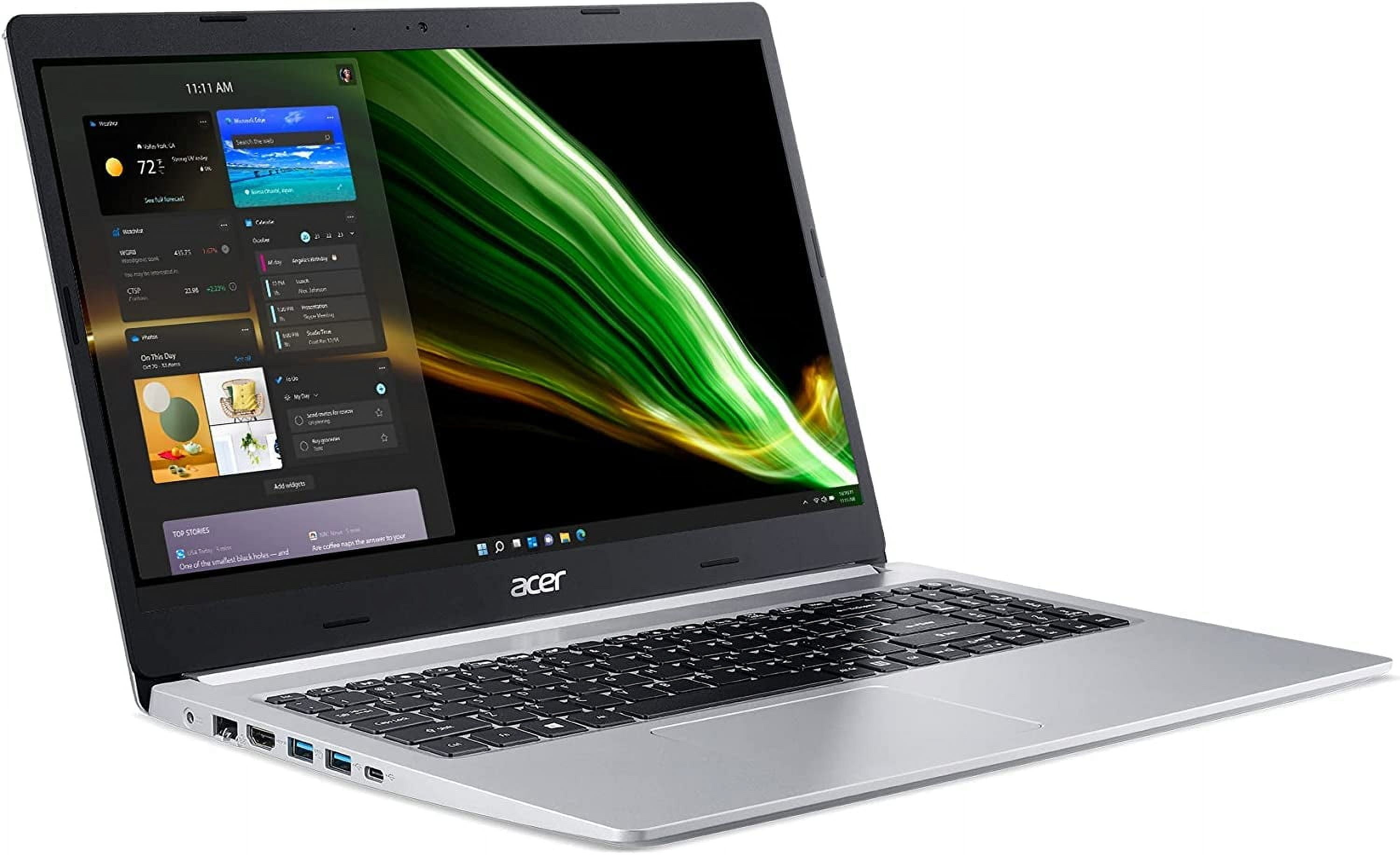acer 2023 Aspire 5 15.6" FHD IPS Laptop PC AMD 6-Core Ryzen 5 5500U ...