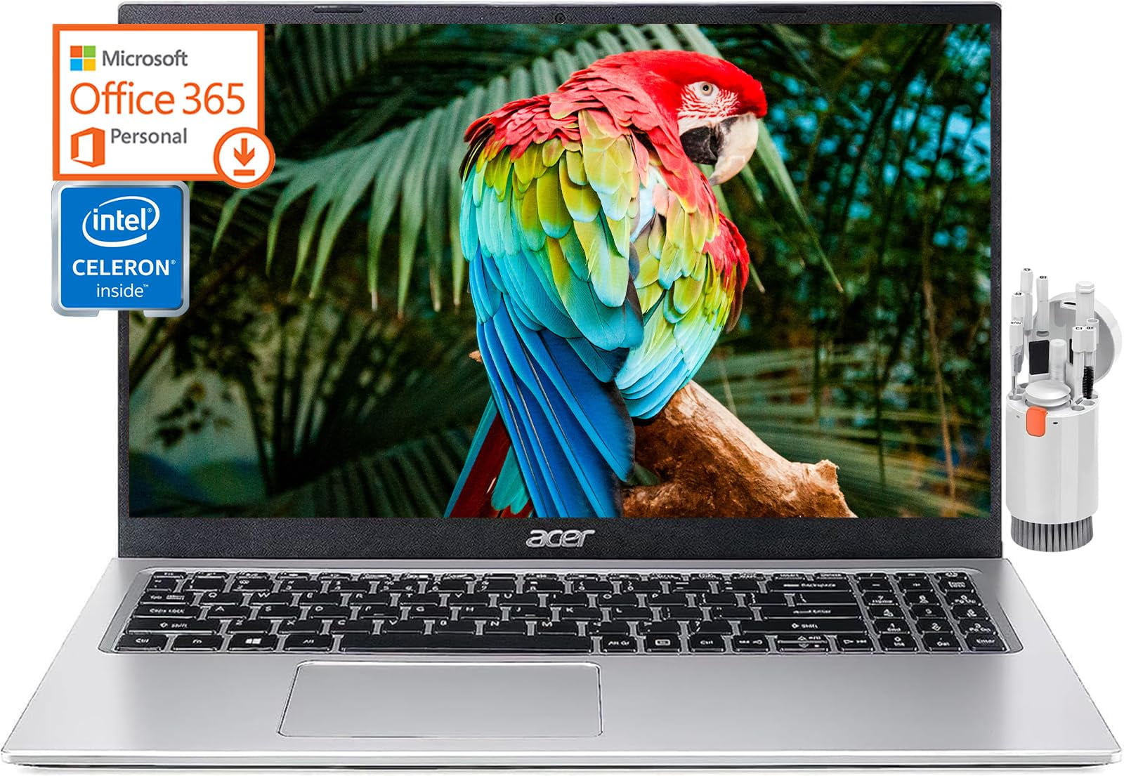 acer 2023 Newest Aspire 1 Slim Laptop, 15.6" FHD Laptop, Intel Celeron ...