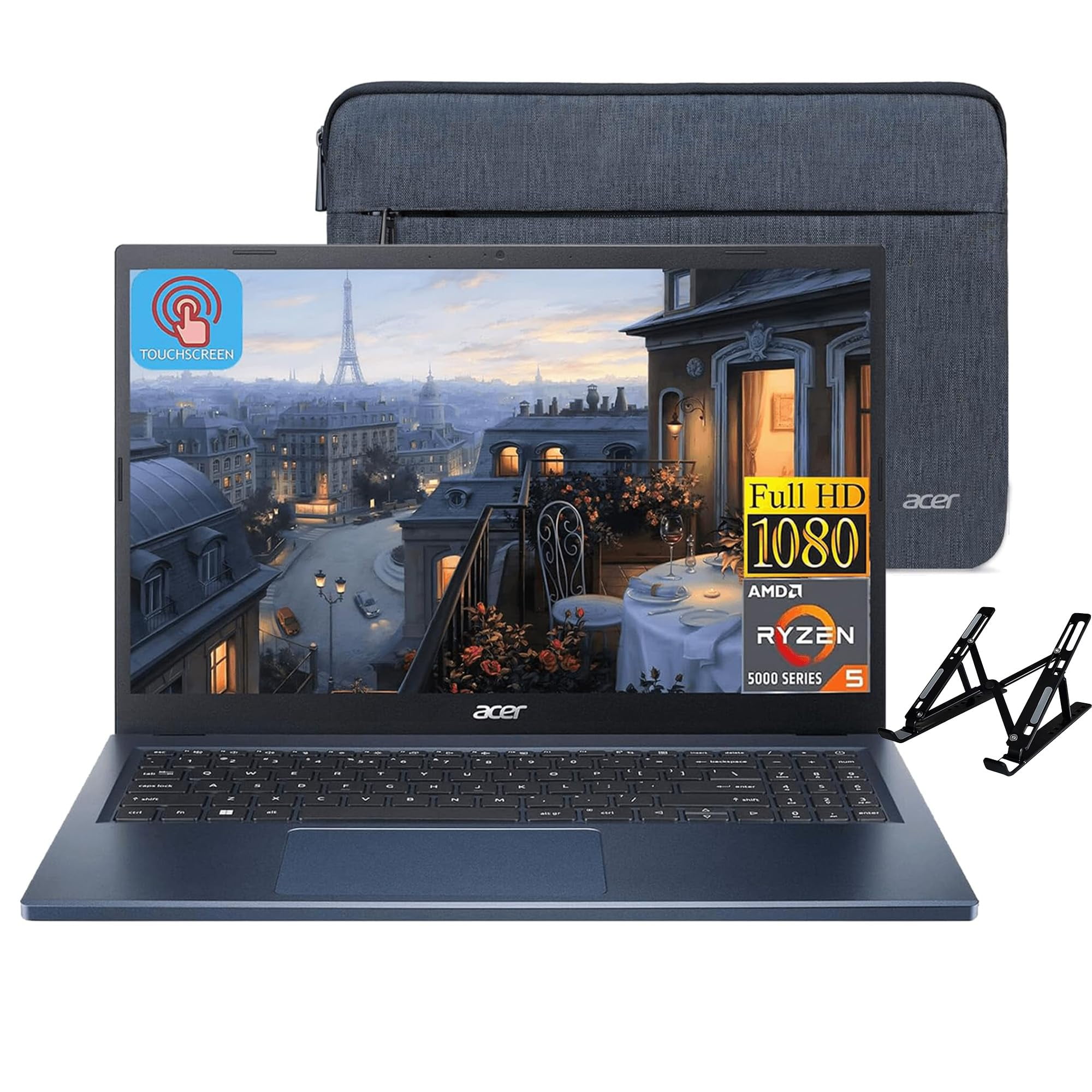 acer 2023 Newest Aspire 3 Laptop, 15.6" FHD IPS Touchscreen Display, AMD Ryzen 5 7520U (Beats i7 ...