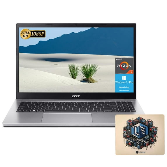 acer 2024 Everyday Laptop, 15.6" FHD Display, AMD Ryzen 7 5700U (8 ...