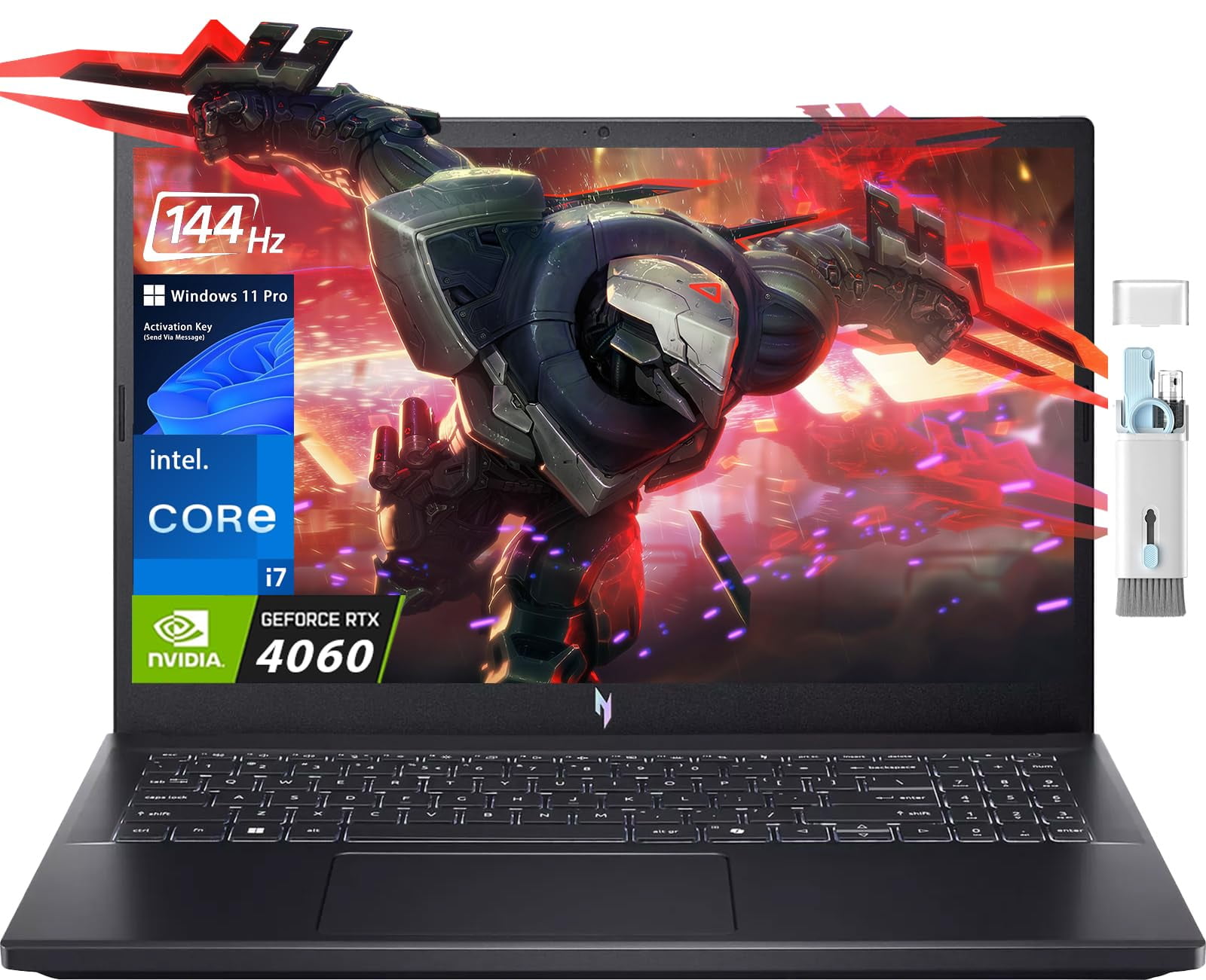 acer 2024 Nitro V 15 Gaming Laptop, 15.6" FHD 144Hz IPS Display, Intel 13th Gen i7-13620H Up to ...