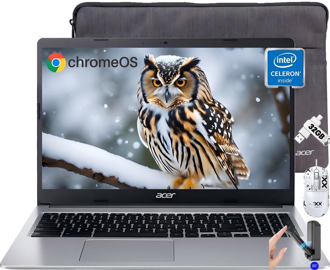 acer 315 Chromebook Laptop for Student & Business - 15.6" HD Display ...