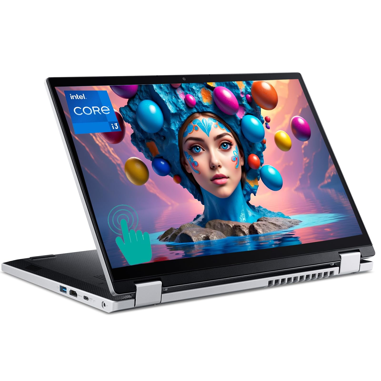 acer Aspire 3 14" 2-in-1 Convertible Laptop, Intel Core i3-N305 ...