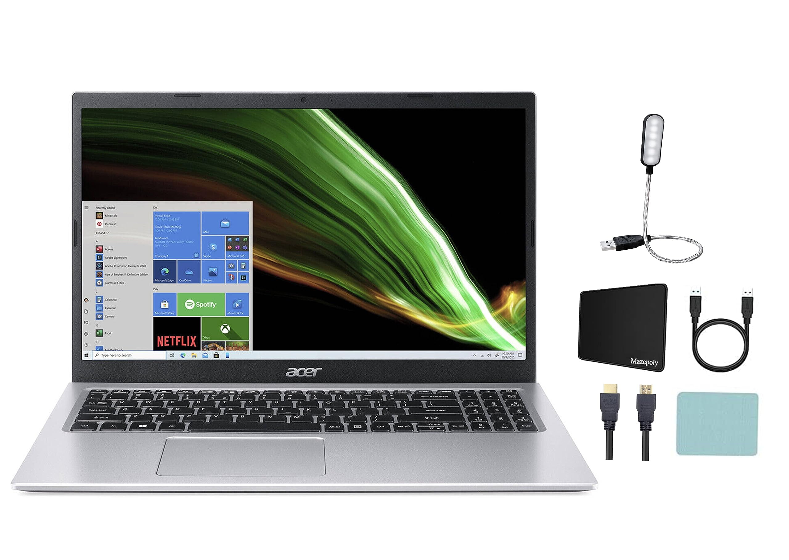acer Aspire 3 15.6" FHD Laptop, Intel Core i3-1115G4, 12GB DDR4, 128GB ...