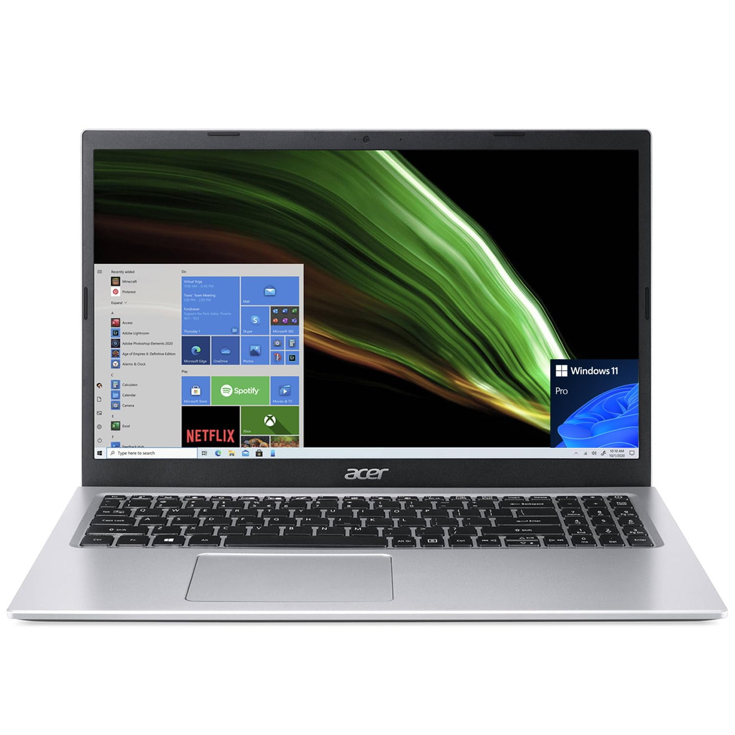 acer Aspire 3 Thin & Light Laptop, 15.6" FHD Display, 11th Gen Intel ...