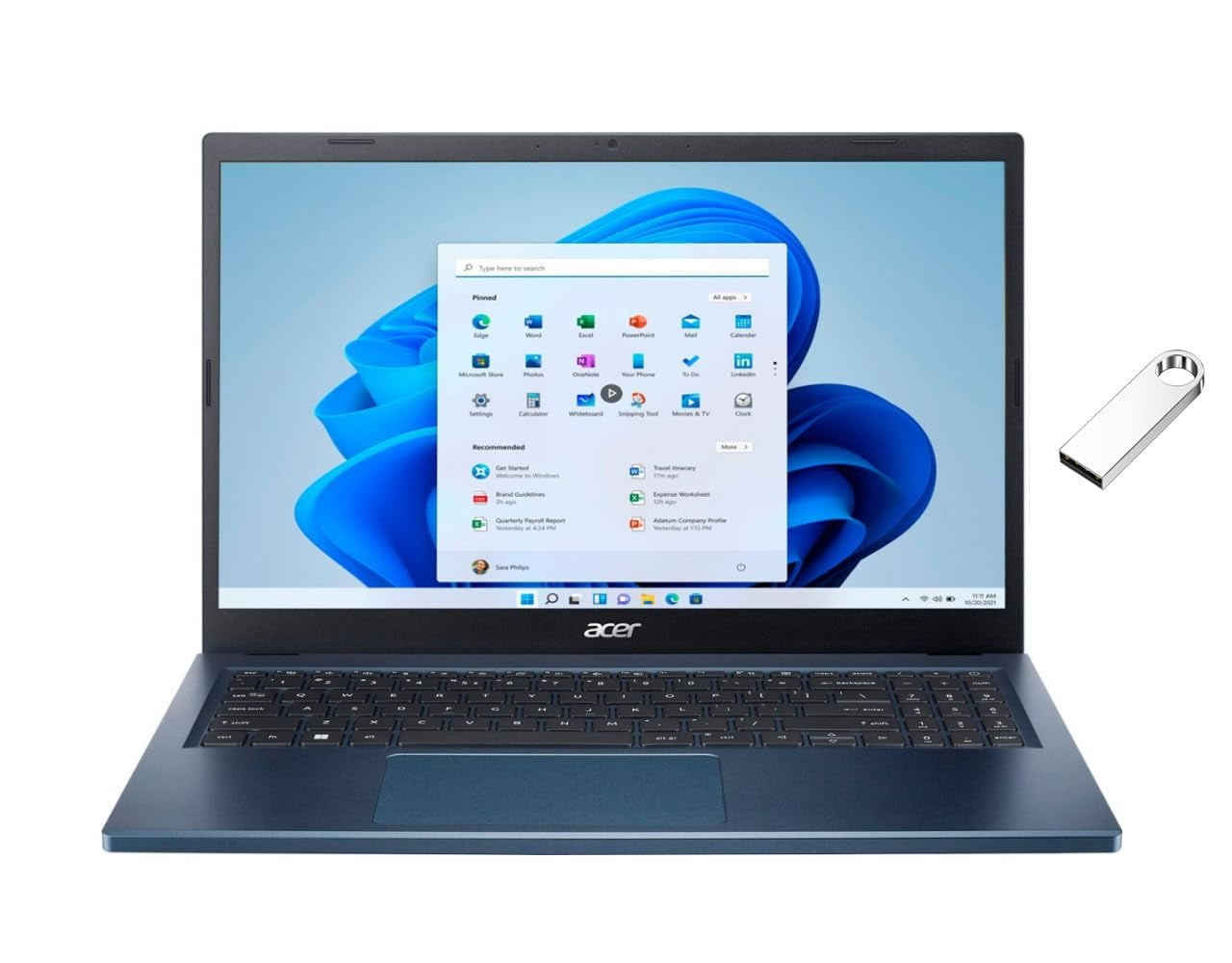 acer Aspire 3 Thin & Light Laptop | 15.6" Full HD IPS Touch Display ...