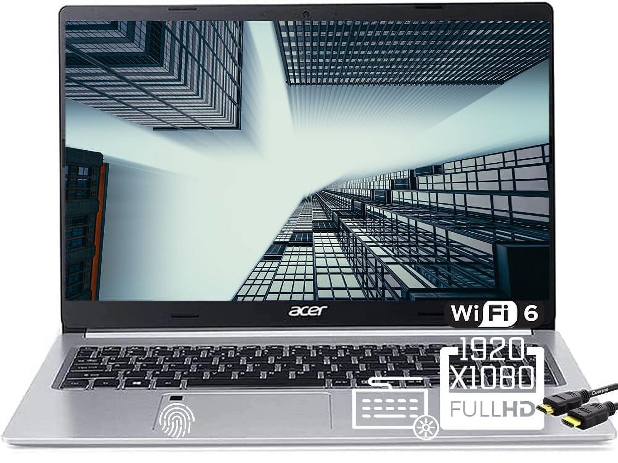 acer Aspire 5 Slim Essential Laptop, 15.6" FHD IPS Display, 4-Core AMD ...