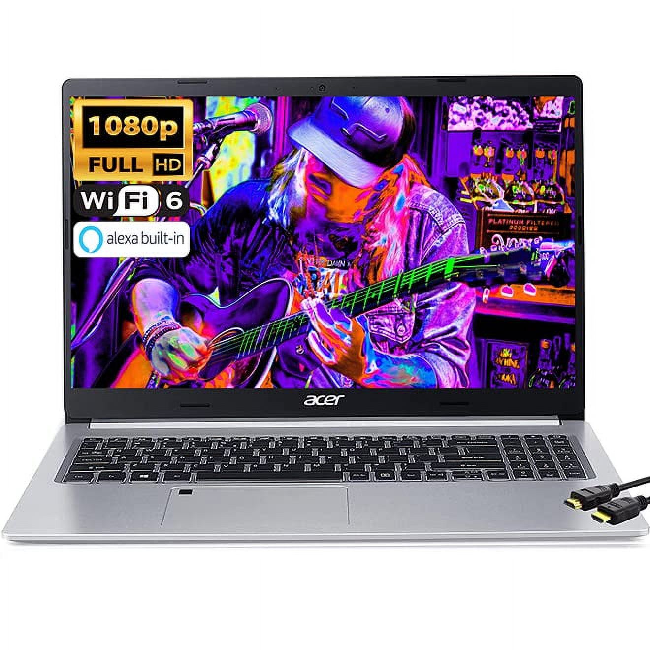 acer Aspire 5 Slim Laptop, 15.6/'' Full HD IPS Display, 4-Core AMD ...